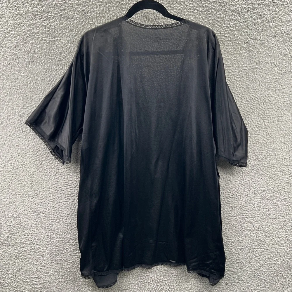 Intimates & Sleepwear | Womens Sheer Open Front Kimono Robe Goth ...